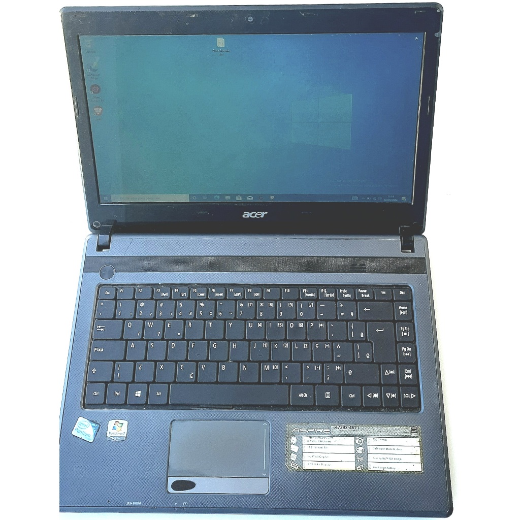 Notebook Acer Aspire 4739 ZQH com drives instalados rodando liso Leia A ...