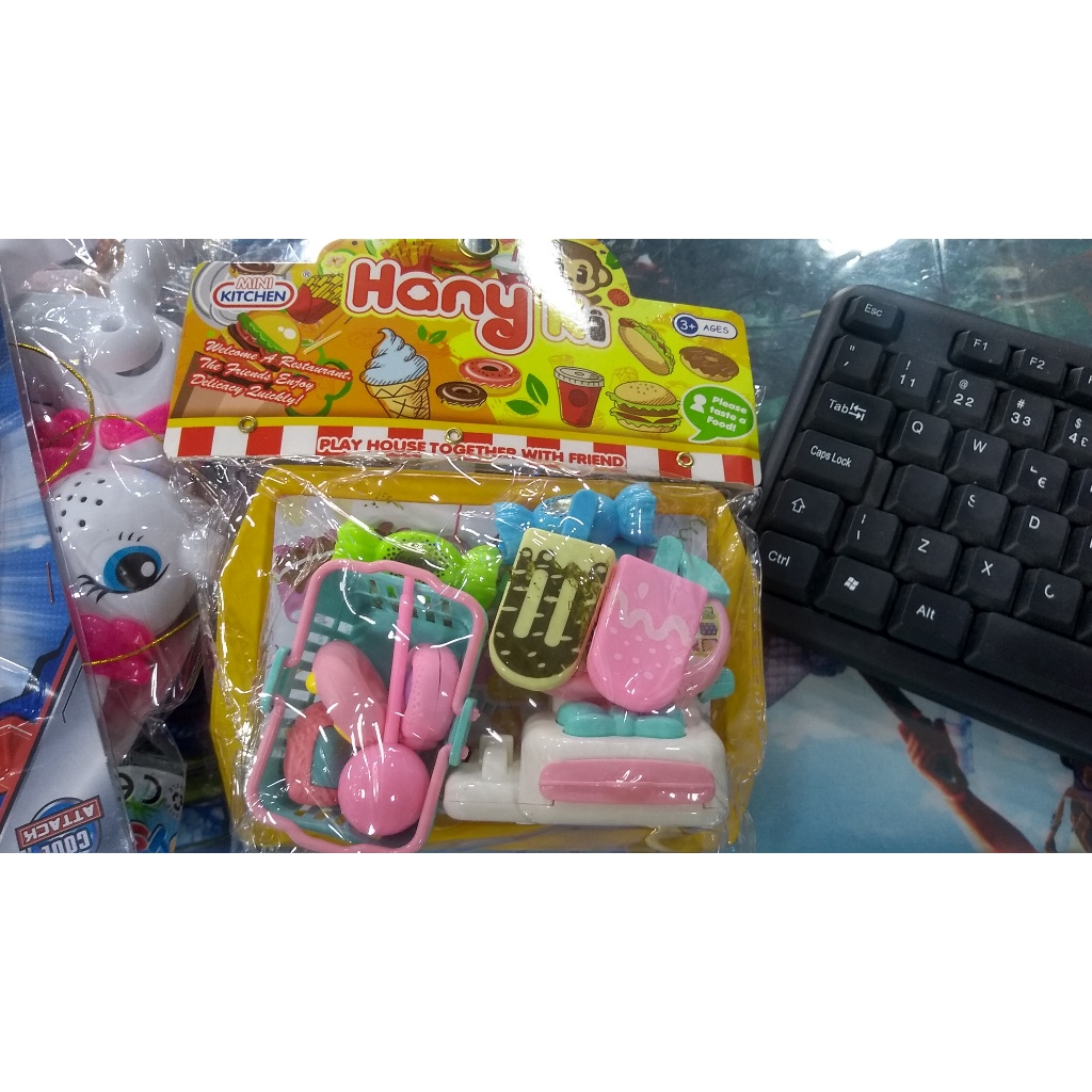 unitário Comidinha Infantil Menina Hora Do Hambúrguer e Doce | Shopee ...