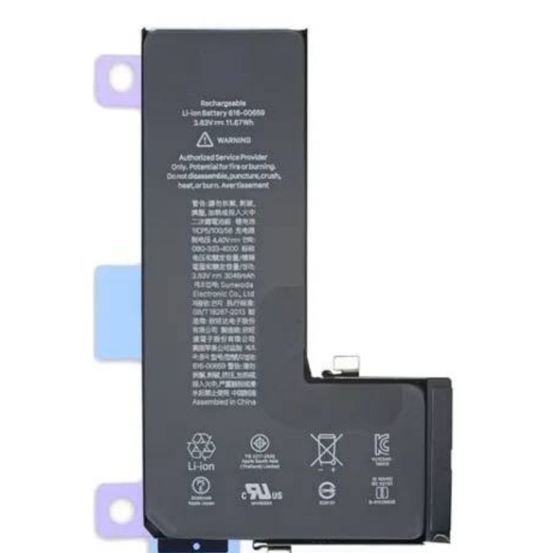 Bateria Original Foxconn Iphone saude 100% 7/7 Plus/ 8/ 8 Plus/ X/ XR ...