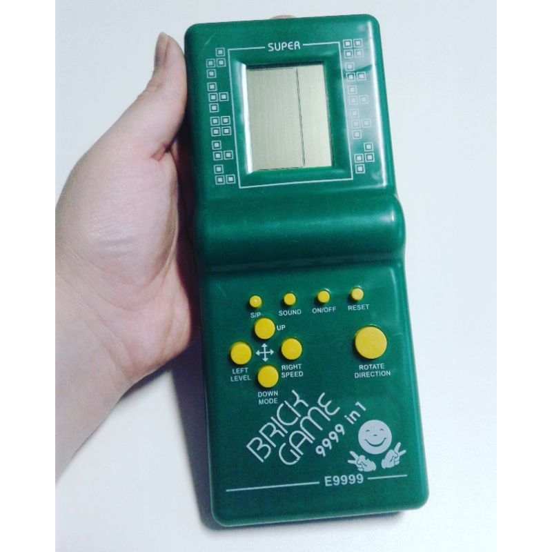 brick game 9999 in 1 jogo tijolinho tetris ping pong | Shopee Brasil