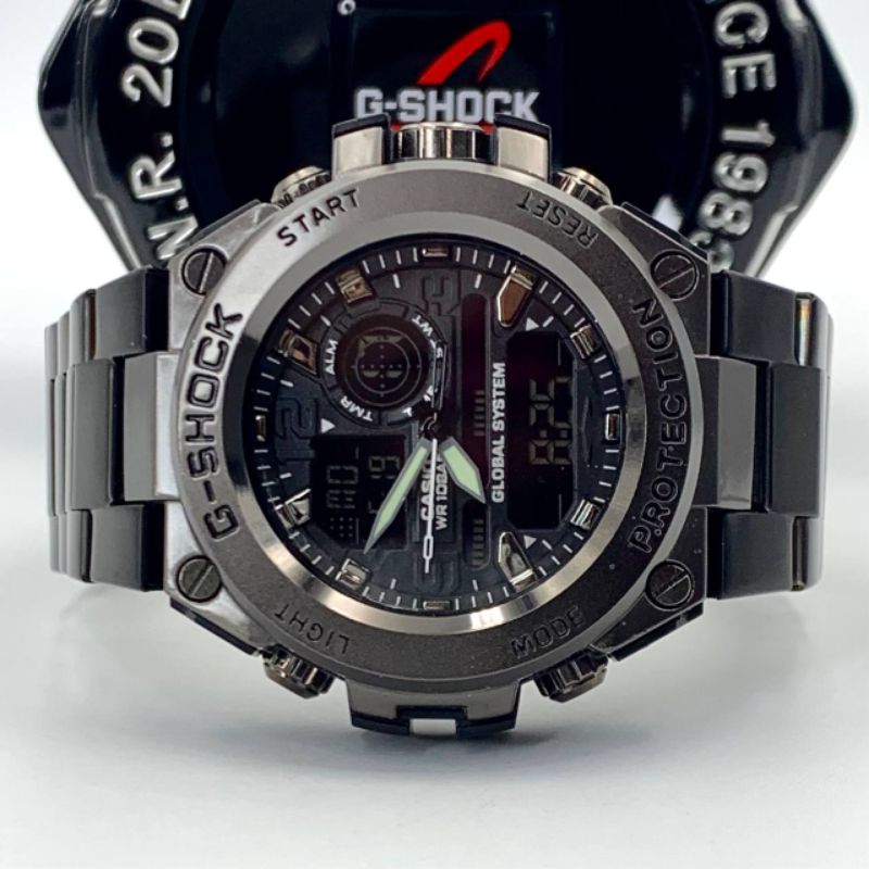 Relógio Militar G-Shock Metal Tokyo Pulseira de metal Preto | Shopee Brasil