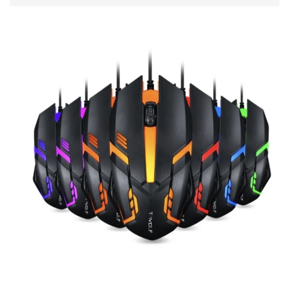 Mouse Gamer, 3200dpi, led rgb, para fio jx-m20 | Shopee Brasil