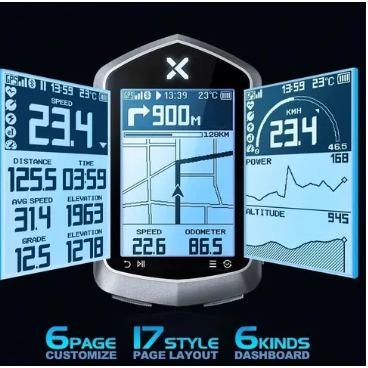 Ciclocomputador Xoss Nav2 Plus Mapa Gpx Navegação Strava | Shopee Brasil