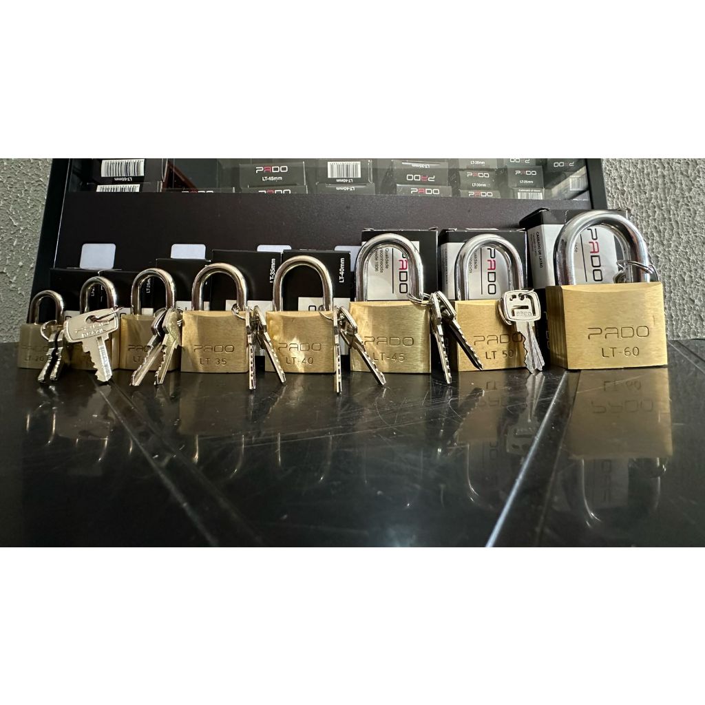 CADEADO PADO VARIOS TAMANHOS PARA PORTOES ARMARIOS E EMPRESAS 20MM 25MM ...