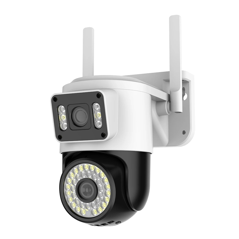 Camera IP Externa Wifi Dupla 2 Em 1 Visao Noturna Yoosee ( A PROVA DE ...