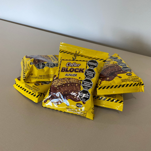 Cofler Block Alfajor Kit /5 UN - 40,7g - Arcor | Shopee Brasil