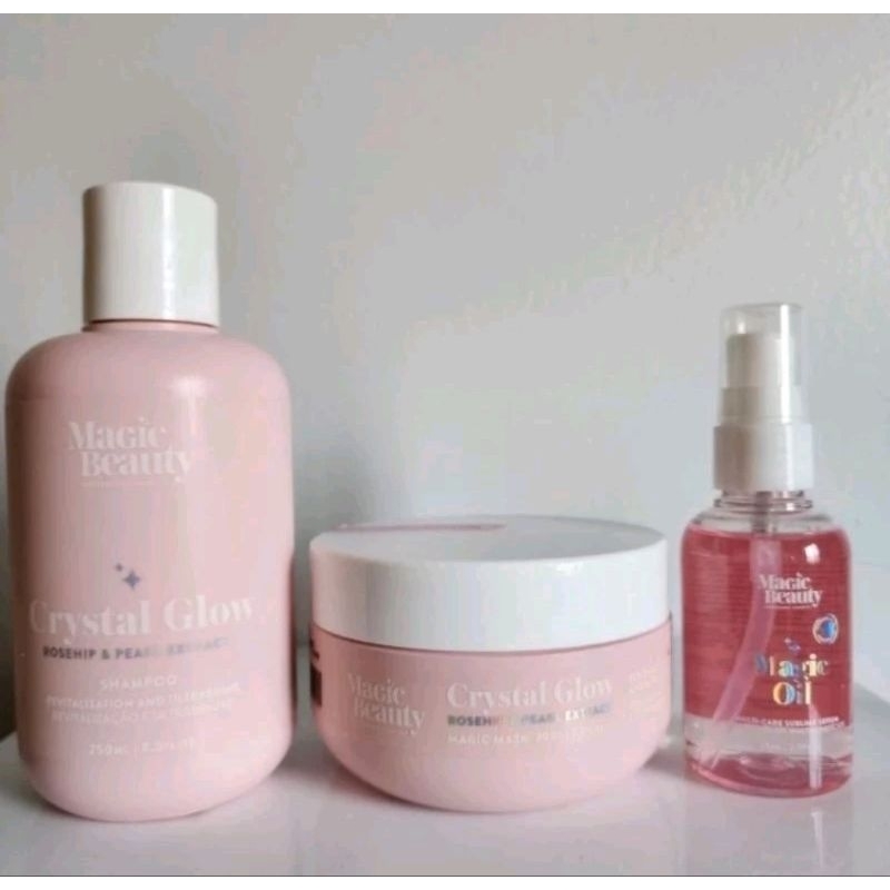 Kit Crystal Glow Magic Beauty | Shopee Brasil