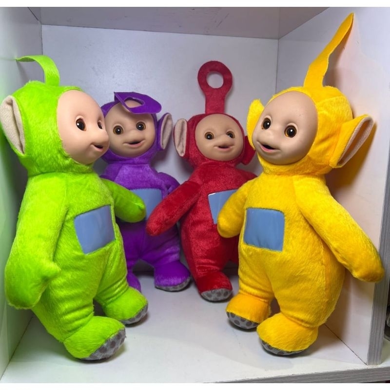 kit teletabies 4 personagens diferentes coloridos lindíssimo ideal para ...