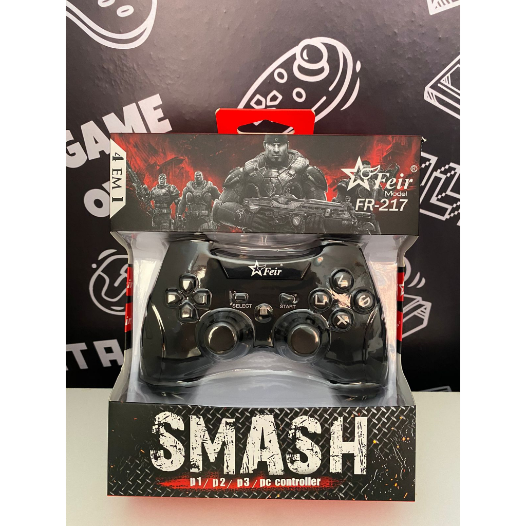 Controle Joystick sem fio para Android PC PS2 PS3 SMASH FEIR FR-217 ...