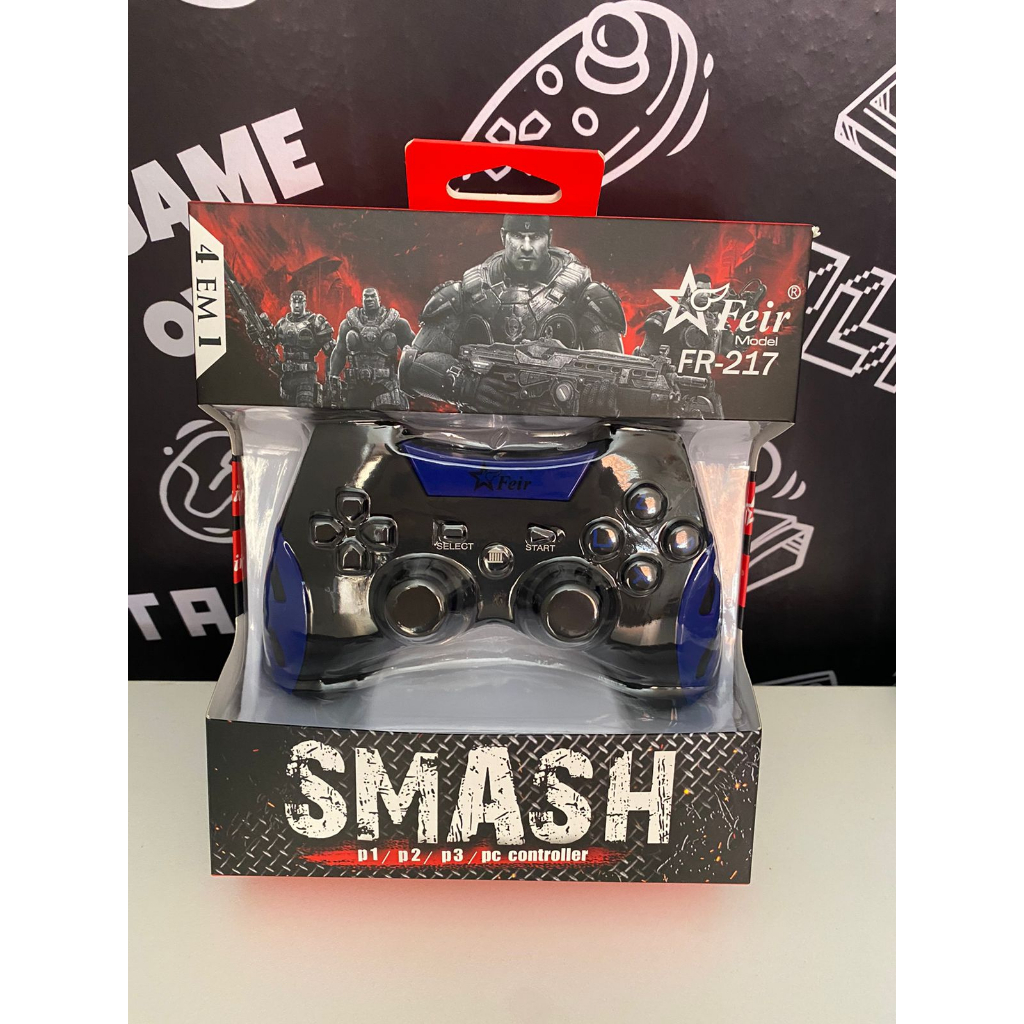 Controle Joystick sem fio para Android PC PS2 PS3 SMASH FEIR FR-217 ...