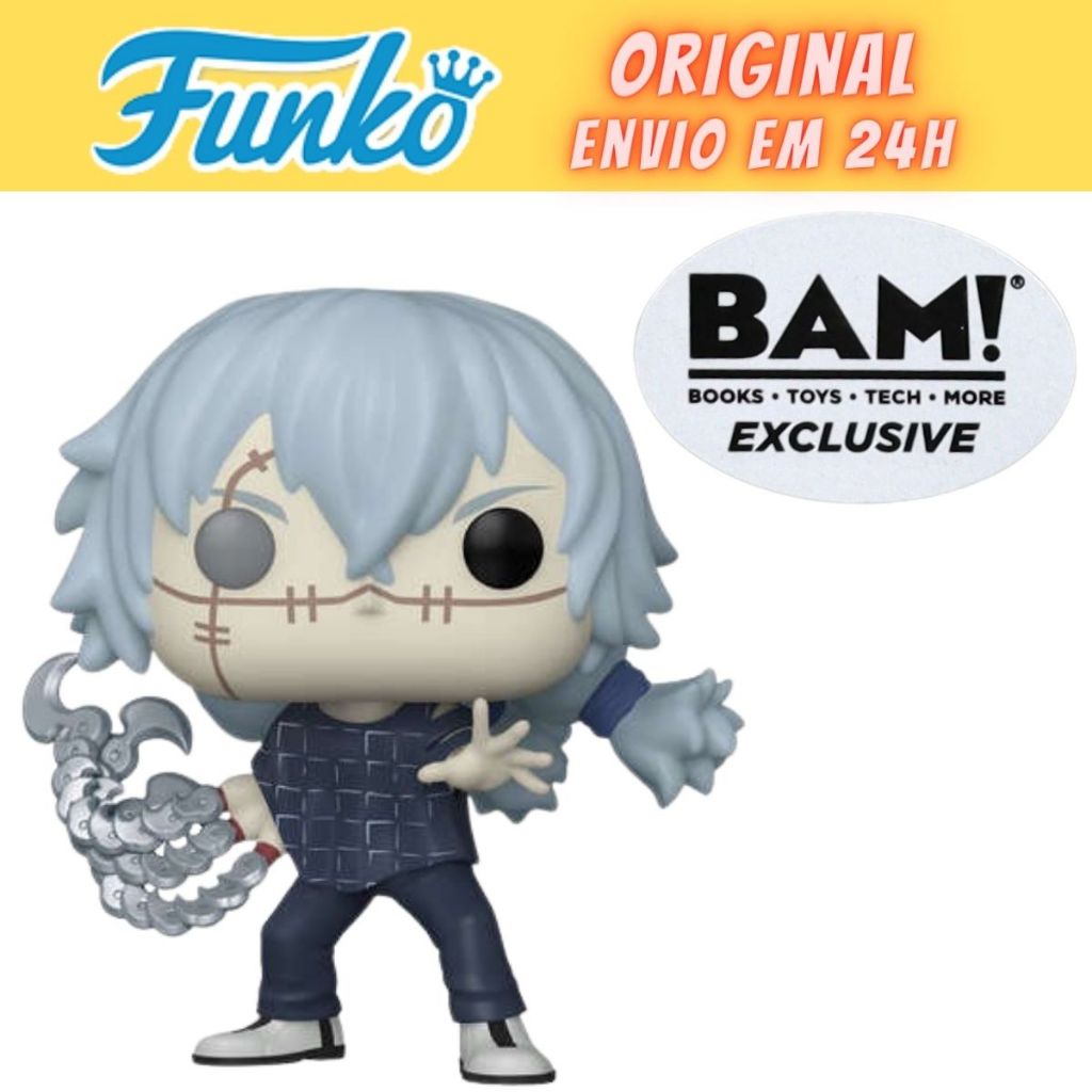 Funko Pop Jujutsu Kaisen Mahito - Exclusivo BAM 1121 | Shopee Brasil