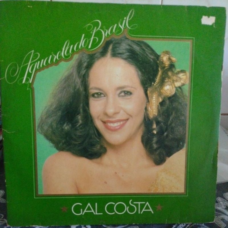 LP disco de vinil - Gal Costa Aquarela do Brasil 1980 | Shopee Brasil