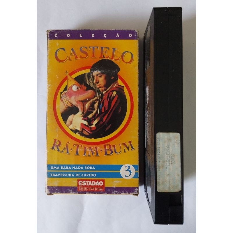 Fita VHS Castelo Ra-Tim-Bum - Uma Babá Nada Boba, Travessura de Cupido ...