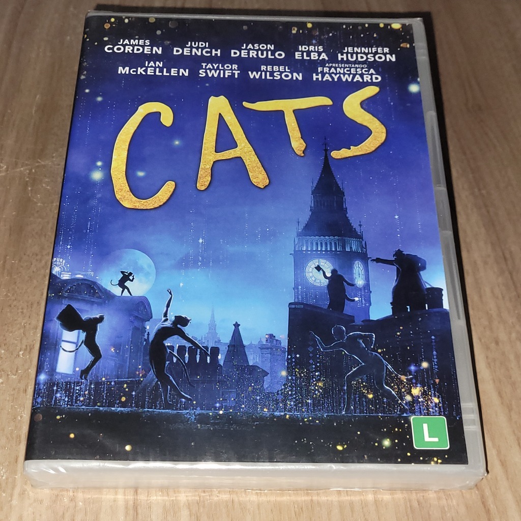 [Lacrado] DVD Cats | Nacional - Taylor Swift, Jennifer Hudson | Shopee ...