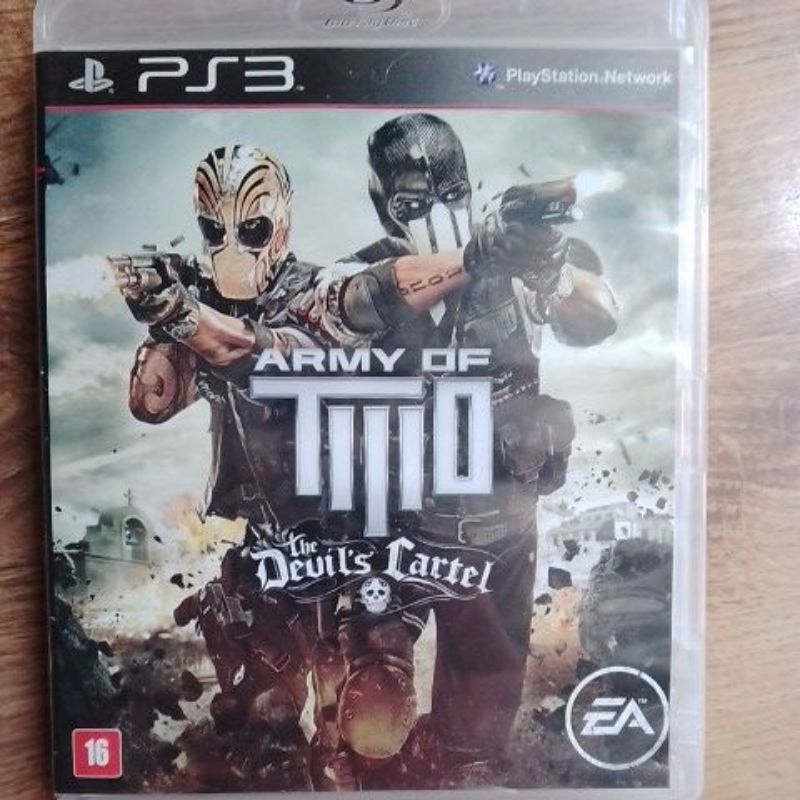 Jogo PS3 Army of two The devils Cartel | Shopee Brasil