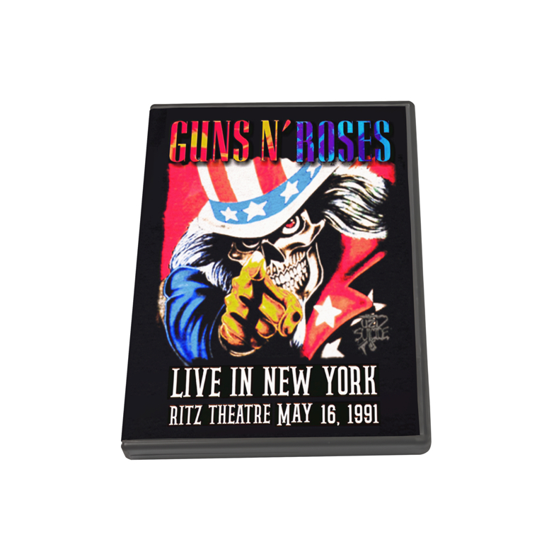 Guns N' Roses Dvd Ritz Theatre 1991 Versao 2022 | Shopee Brasil