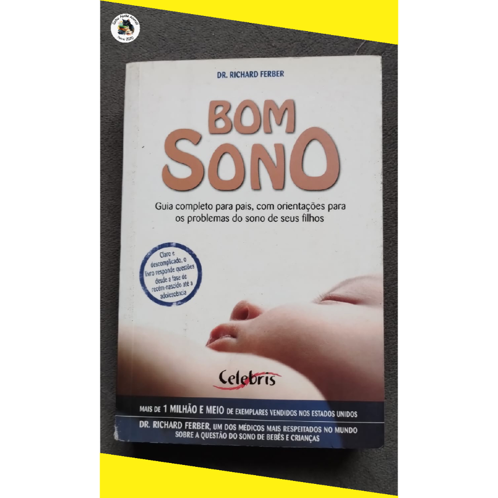 Bom sono, Dr. Richard Ferber (excelente estado) | Shopee Brasil