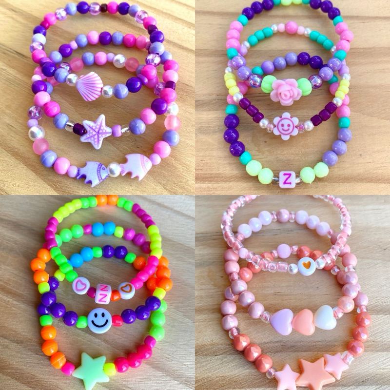 KIT PULSEIRAS INFANTIL /CRIANÇA Mix com3 PULSERINHAS MIÇANGAS ...