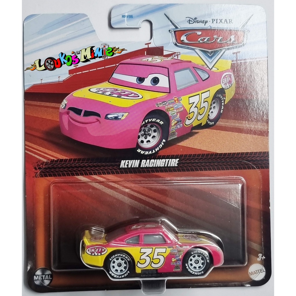 Disney Pixar Cars Kevin Racingtire Original Lacrado rosa | Shopee Brasil