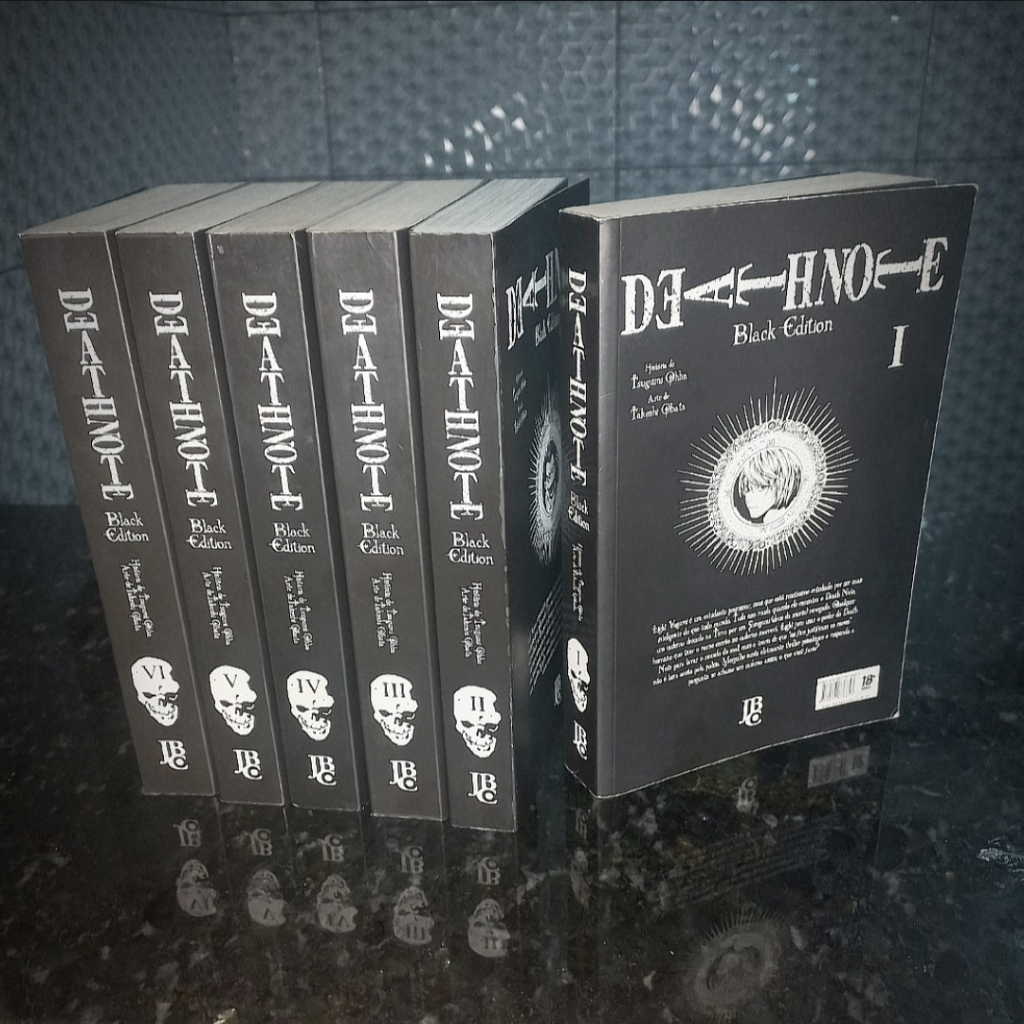 KIT - Death Note Black Edition (coleção completa) | Shopee Brasil