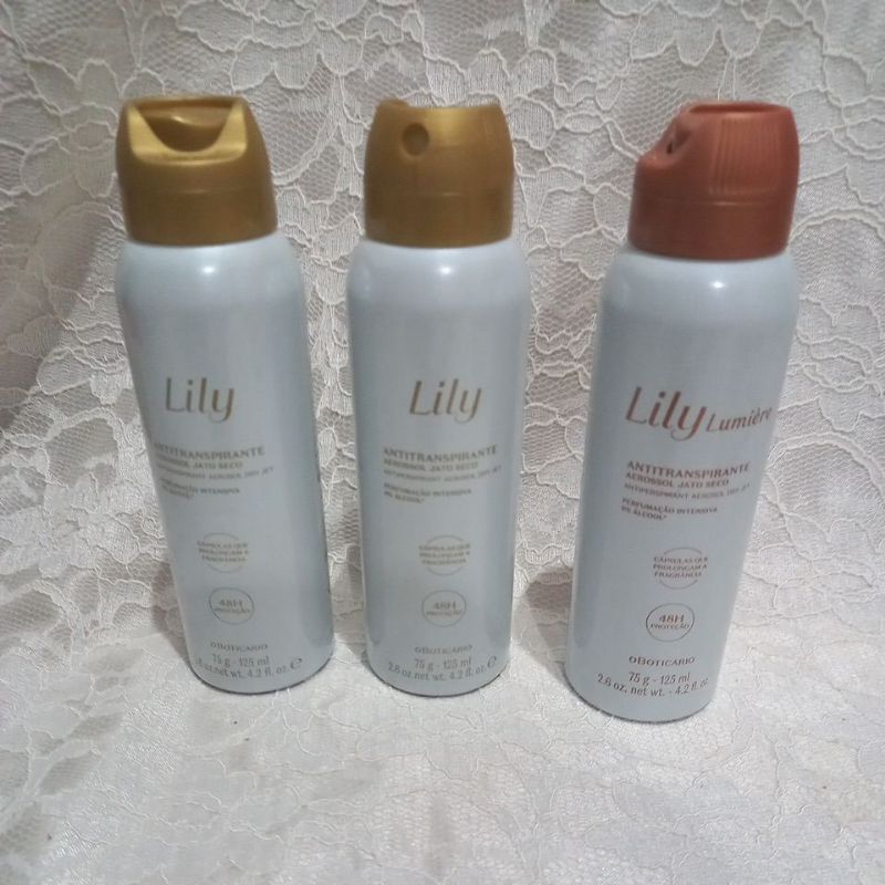 Lily desodorante aerosol | Shopee Brasil