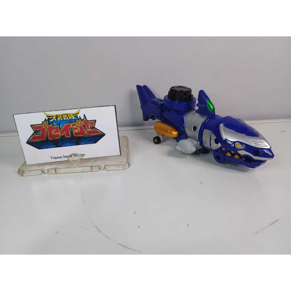 Power Ranger Mega Force Super Sentai Goseiger DX Gosei Shark | Shopee ...