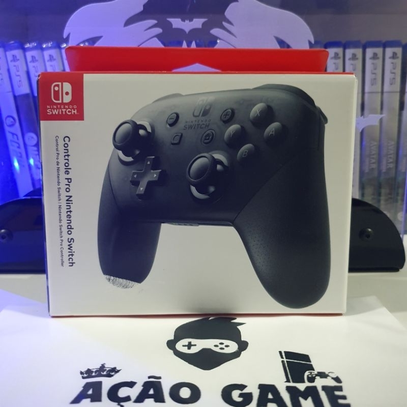 Controle PRO Nintendo Switch - Original | Shopee Brasil