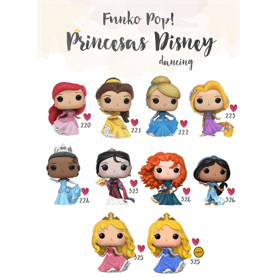Funko Pop Princesas Disney | Shopee Brasil