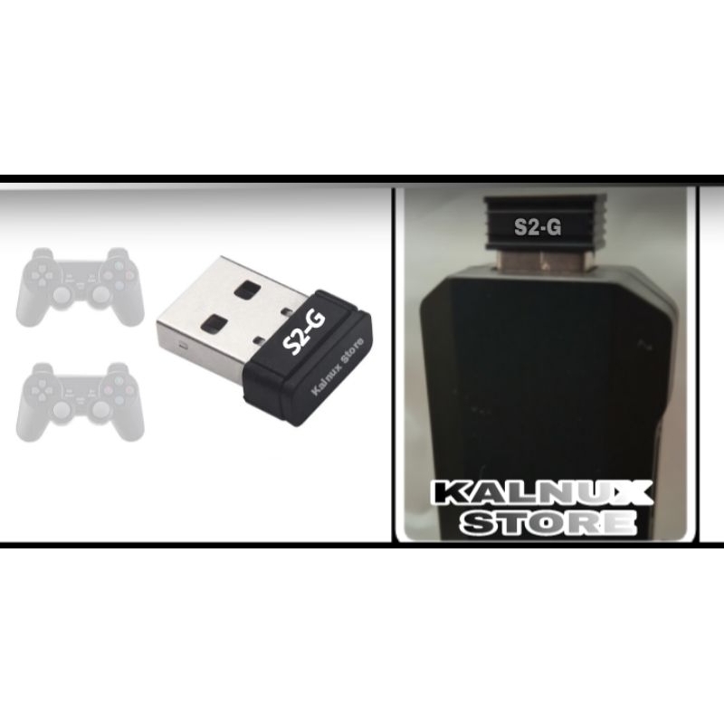Receptor S2-G Adaptador Dongle Receiver Controle sem fio USB Gamestick Gamepad | Shopee Brasil