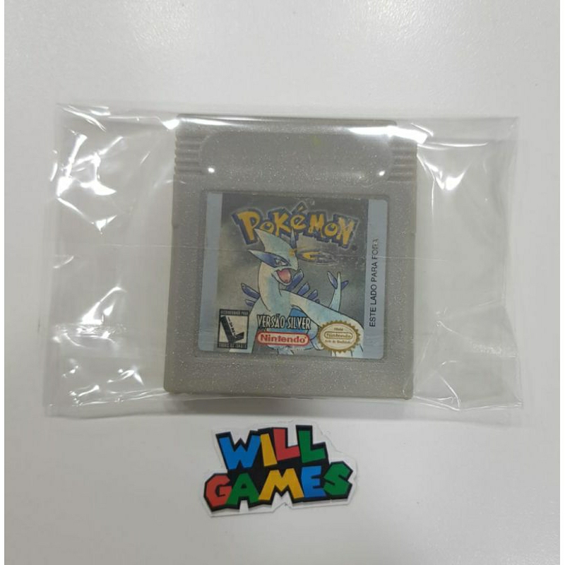 Pokémon Silver (Original) Game Boy Color | Shopee Brasil