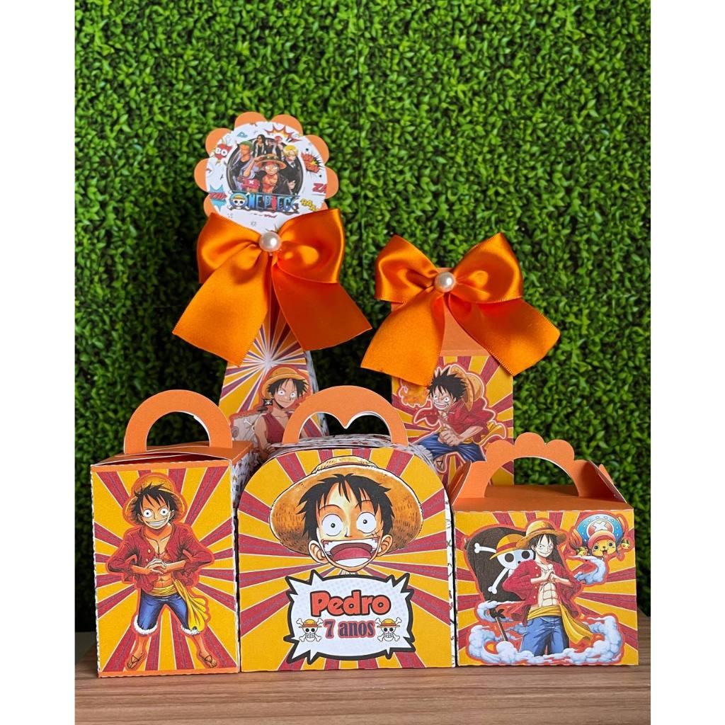 Kit personalizado One Piece | Shopee Brasil