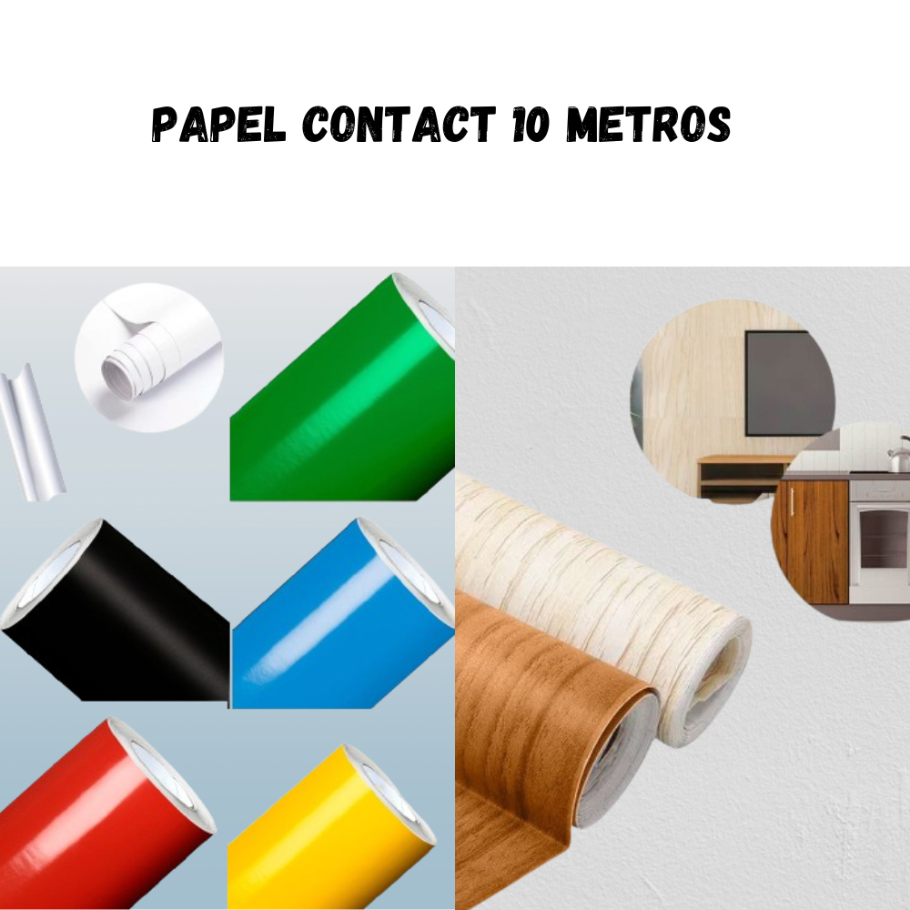 Papel Adesivo Contact com 10 Metros | Shopee Brasil