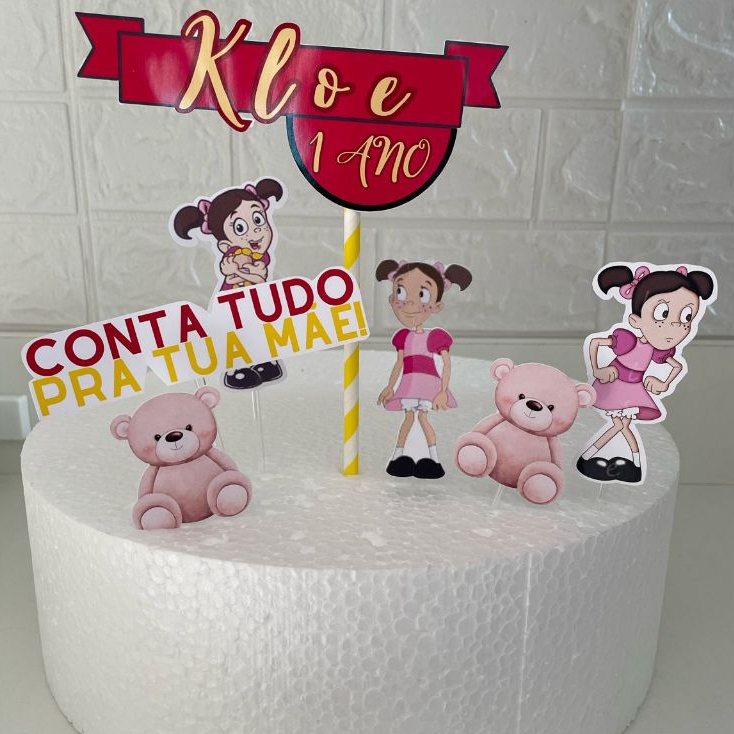 Topo de Bolo Popis Chaves | Shopee Brasil