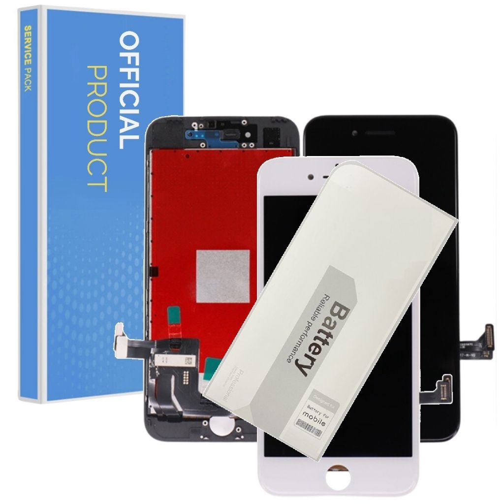 Tela Frontal Touch Display Compatível iPhone 7 Plus A1784 A1661 + Battria + 1 Ano Garantia ...