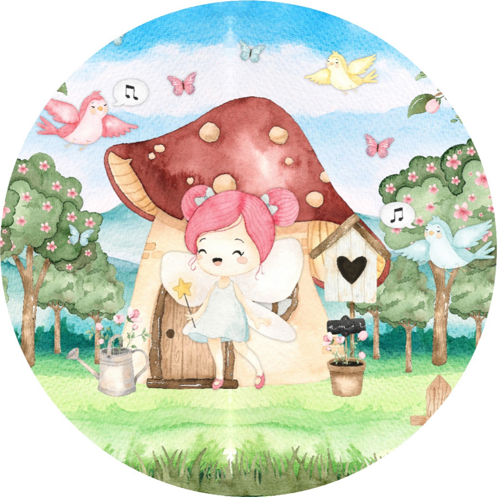 Painel de Festa Jardim Encantado Malha Premium Veste Fácil | Shopee Brasil