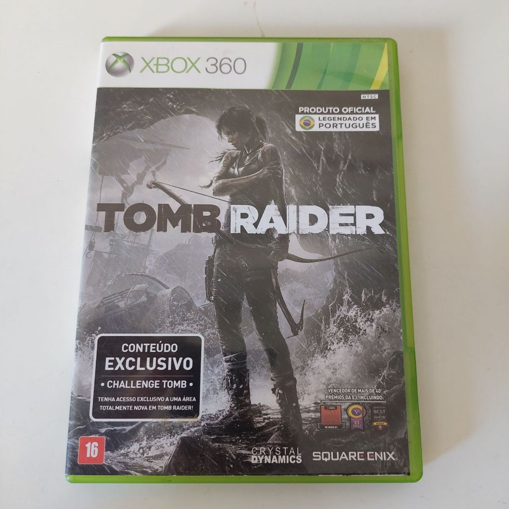 Tomb Raider Xbox 360 original em mídia física | Shopee Brasil