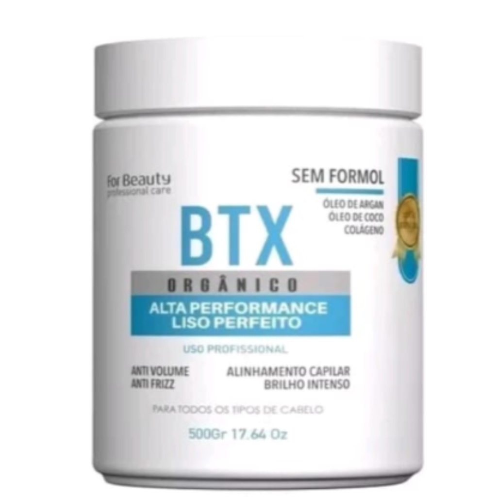 Botox For Beauty Btx Orgânico Sem Formol 500G | Shopee Brasil