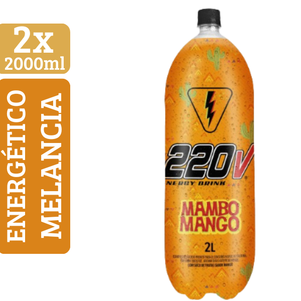 Energético 220v Mambo Mango 2L (2un) | Shopee Brasil