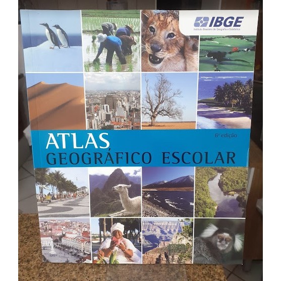 Atlas Geográfico Escolar - Ibge | Shopee Brasil