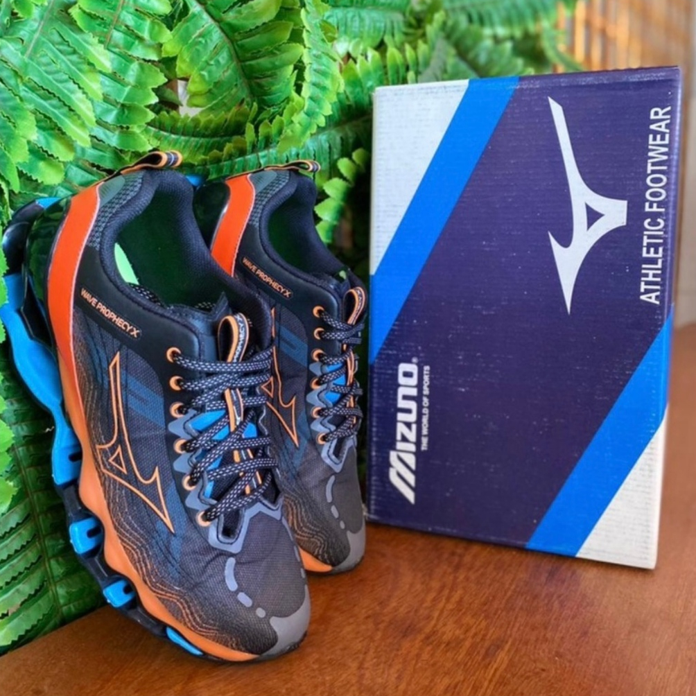 Tenis Mizuno Pro X Prophecy Premium Lançamento Masculino Esportivo ...