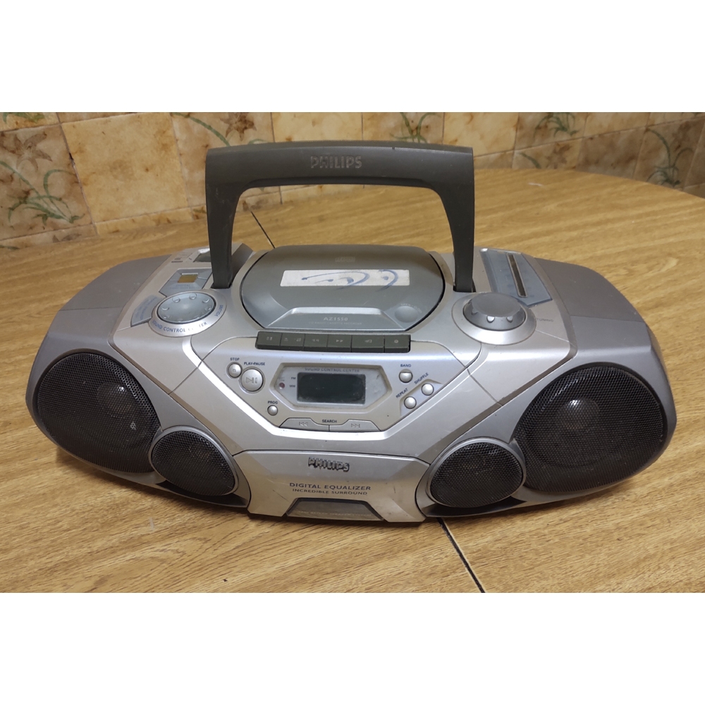 System Philips AZ 1550 (defeito) | Shopee Brasil