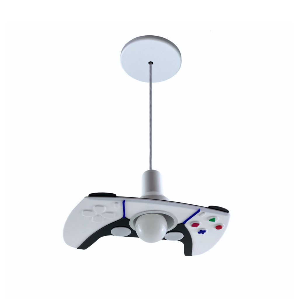 Luminária Pendente Infantil Controle Vídeo Game Quarto PS5 | Shopee Brasil