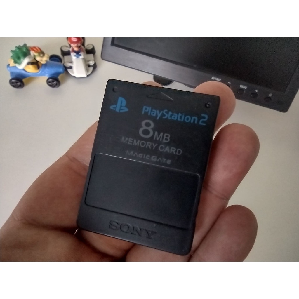 Memory Card 8MB - PS2 100% (Original) | Shopee Brasil