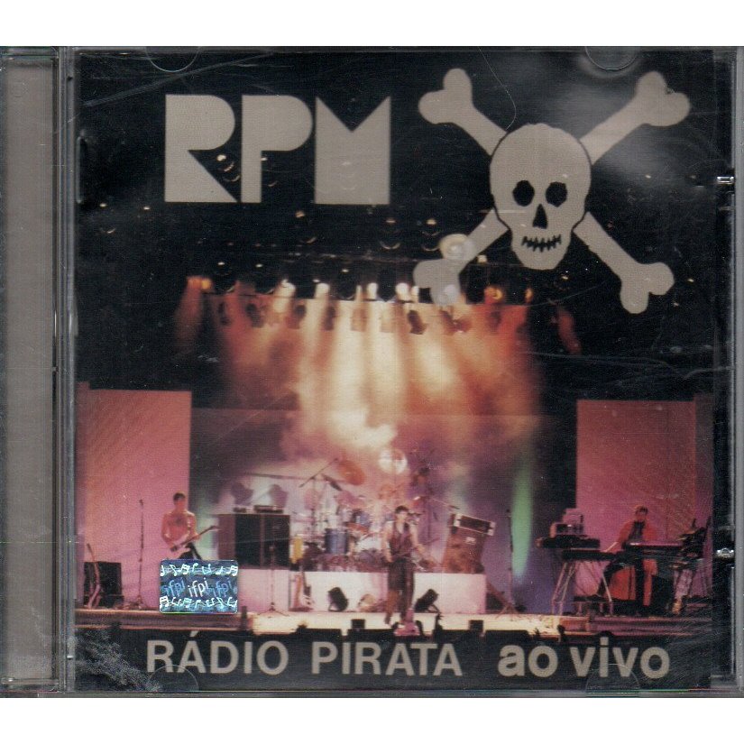 CD RPM - RADIO PIRATA AO VIVO ( SONY 1990 ) | Shopee Brasil