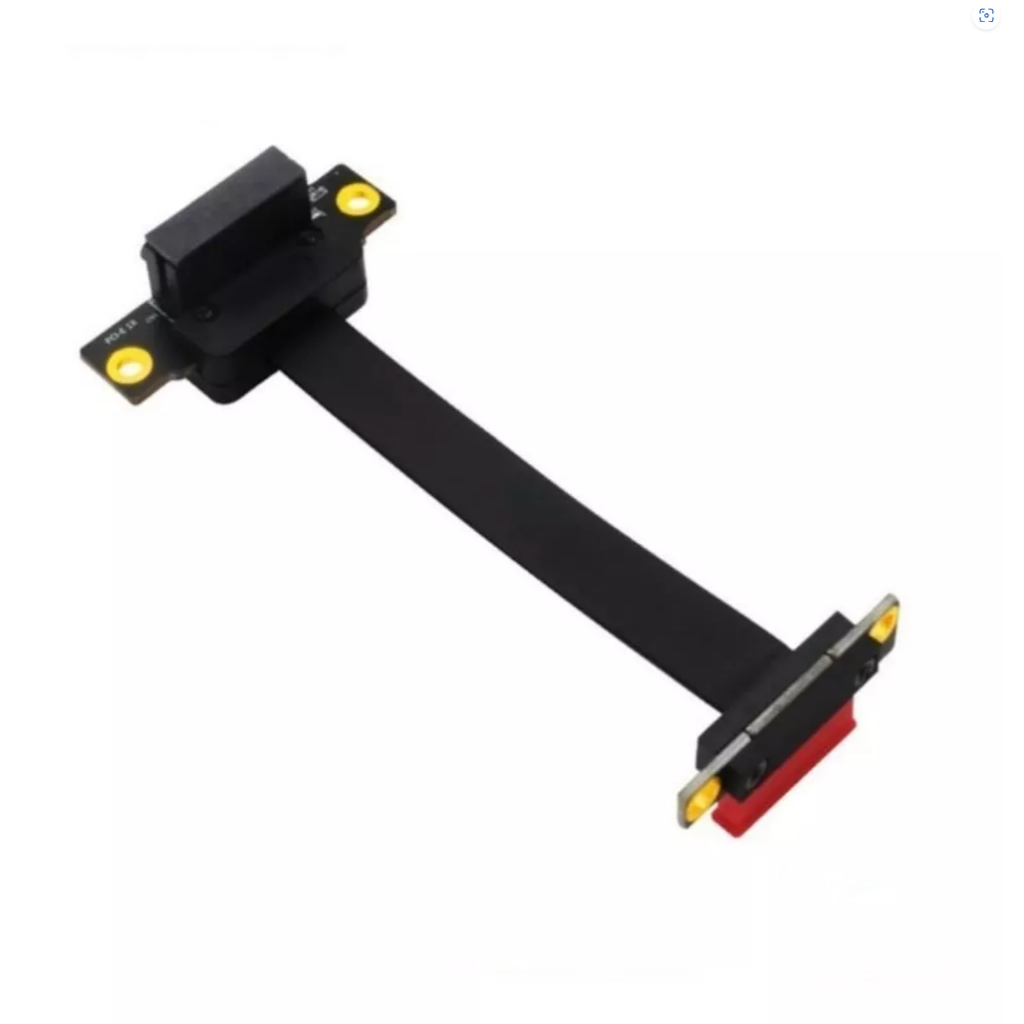 Cabo Extensor Extensão Flexível Pcie Pci-e Express X1 20cm - Faz a Boa!