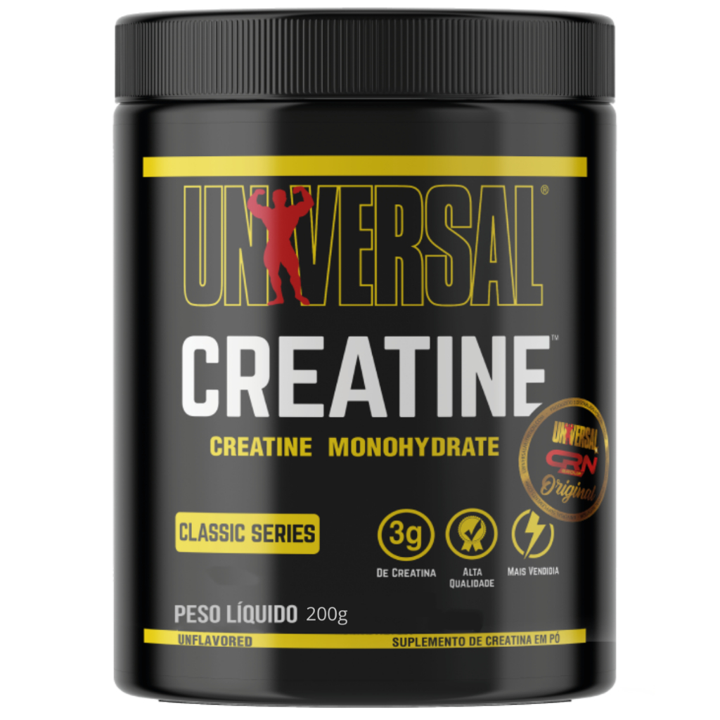 Creatina Monohidratada Universal Nutrition 200g | Shopee Brasil