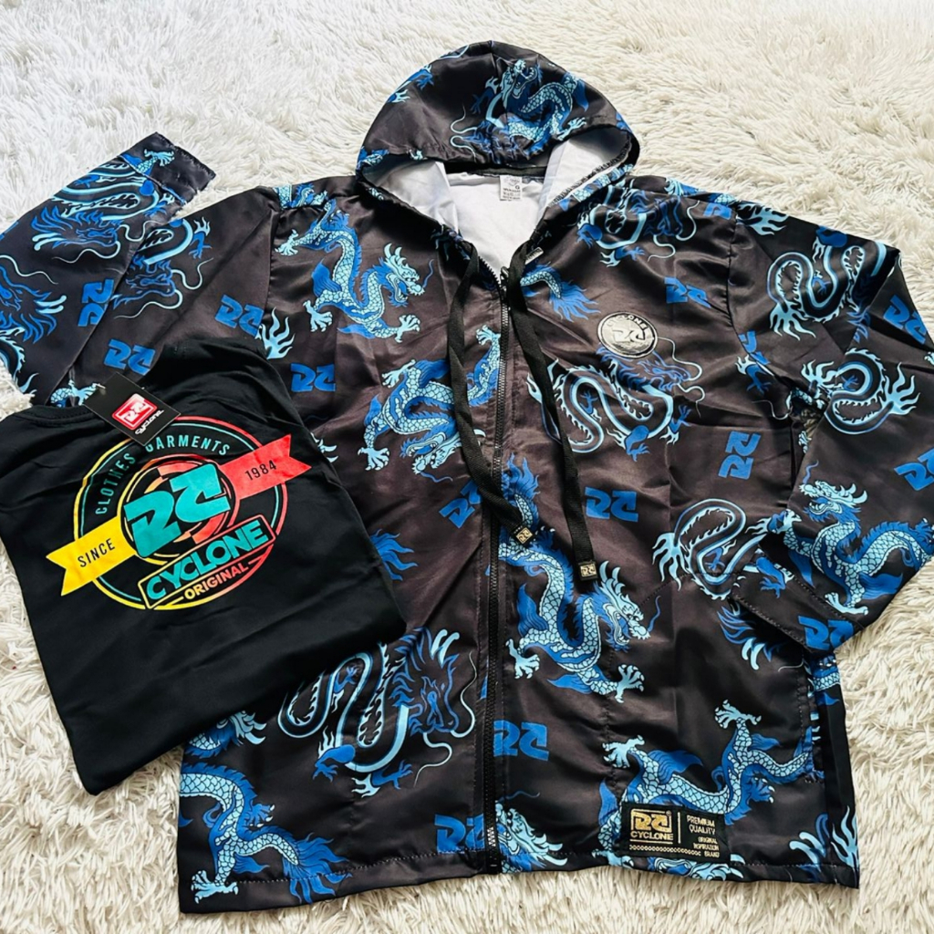 Kit Mandrake Cyclone Jaqueta de Microfibra + Camiseta | Shopee Brasil
