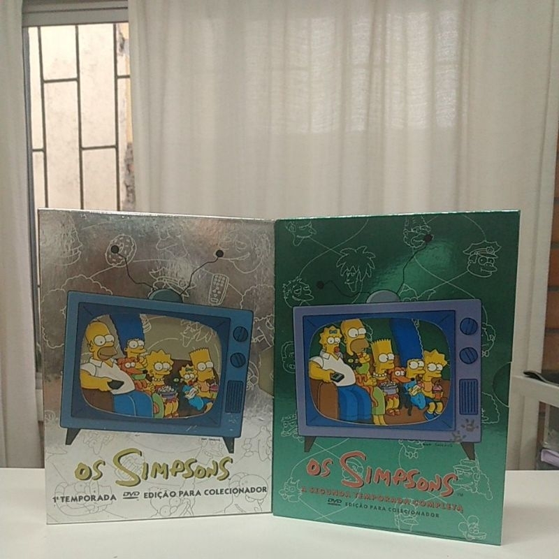 Box Os Simpsons Temporadas 1 e 2. | Shopee Brasil