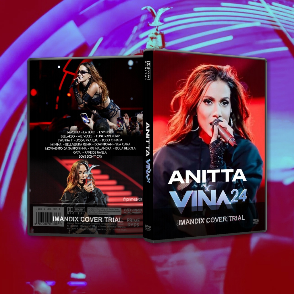 DVD ANITTA VINA DEL MAR 24 | Shopee Brasil