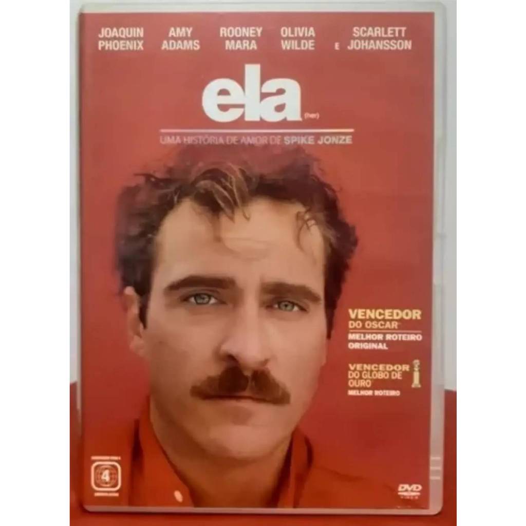 Dvd Do Filme Ela - Com Joaquin Phoenix | Shopee Brasil
